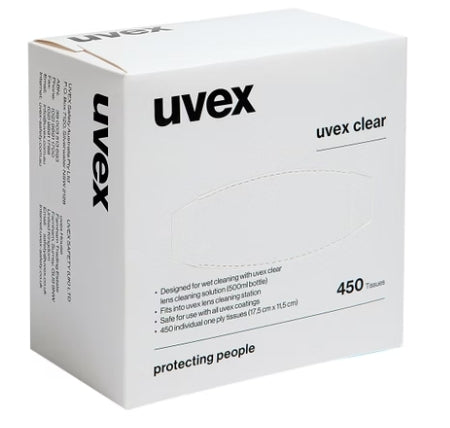 UVEX LENS CLEANING TISSUES – Partners In Safety